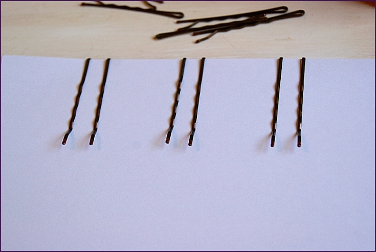 DIY Colored Bobby Pins - Six Clever Sisters