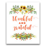 Fall Printables FREE {set of 3} - Six Clever Sisters