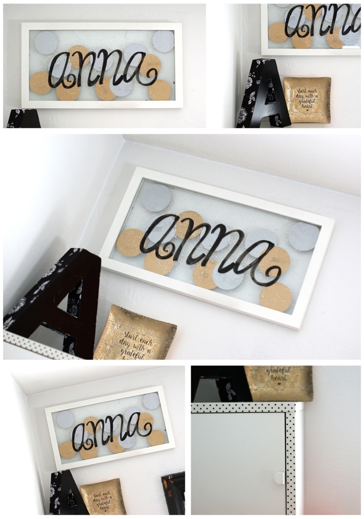 Glitter Gold Silver Sprinkle Dot Frame – Six Clever Sisters