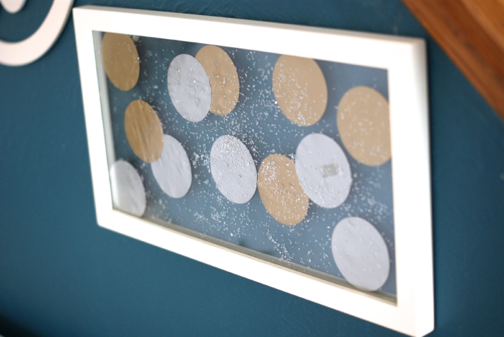 Glitter Gold Silver Sprinkle Dot Frame – Six Clever Sisters
