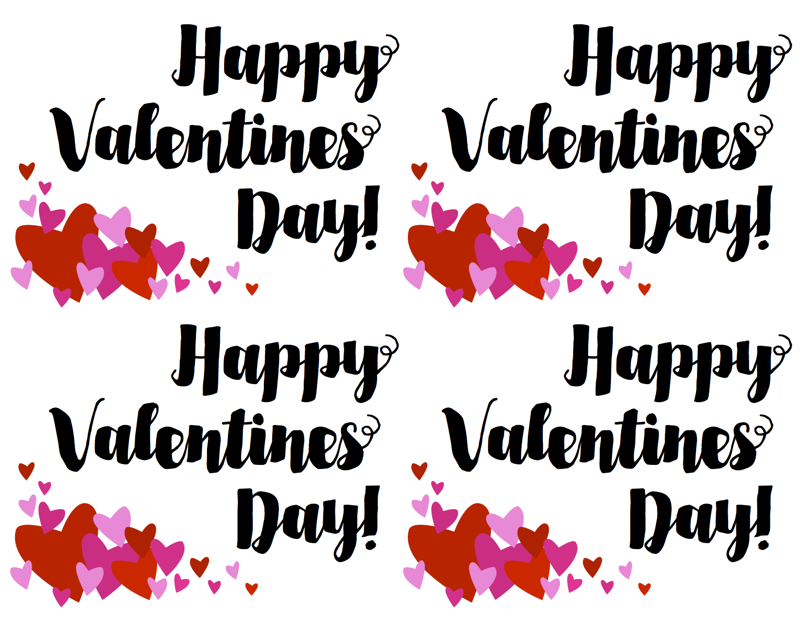 {FREE} Valentines’ Day Printables – Six Clever Sisters