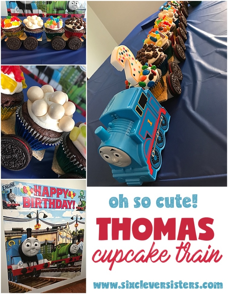 'Thomas' Cupcake Train - Six Clever Sisters