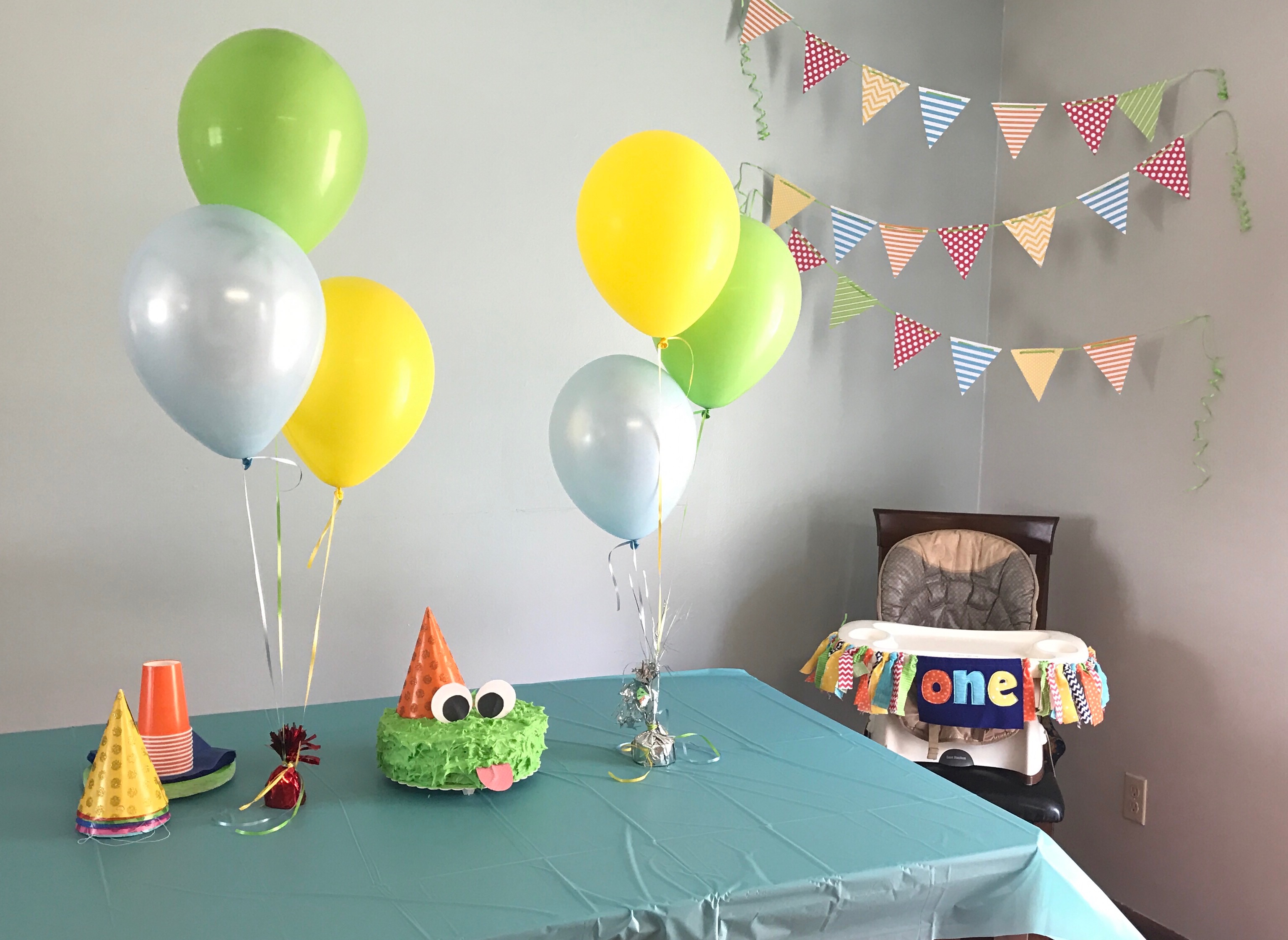 Cute Little Monster FIrst Birthday06 – Six Clever Sisters