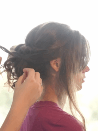 Easy Front Poof Hair Tutorial - Six Clever Sisters