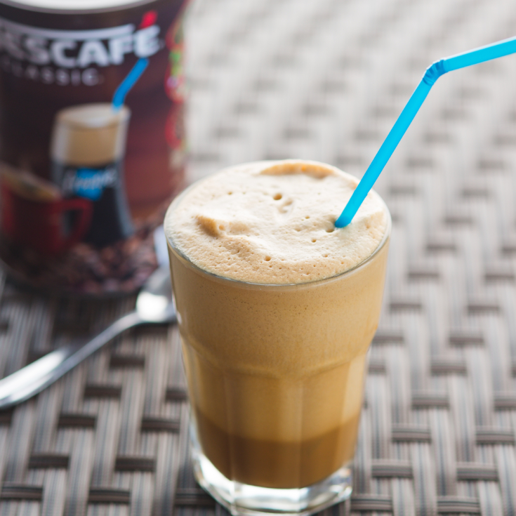 How to Make a Genuine Greek Frappe - Six Clever Sisters