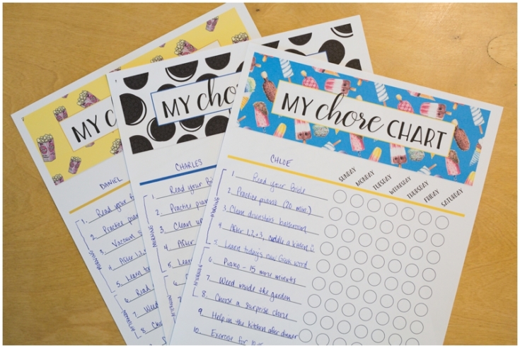 Summer Chore Charts { FREE PRINTABLES } & SECRETS for Enforcing Them ...