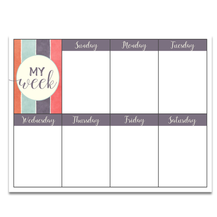 Free_Weekly_Planner_Printable_October - Six Clever Sisters