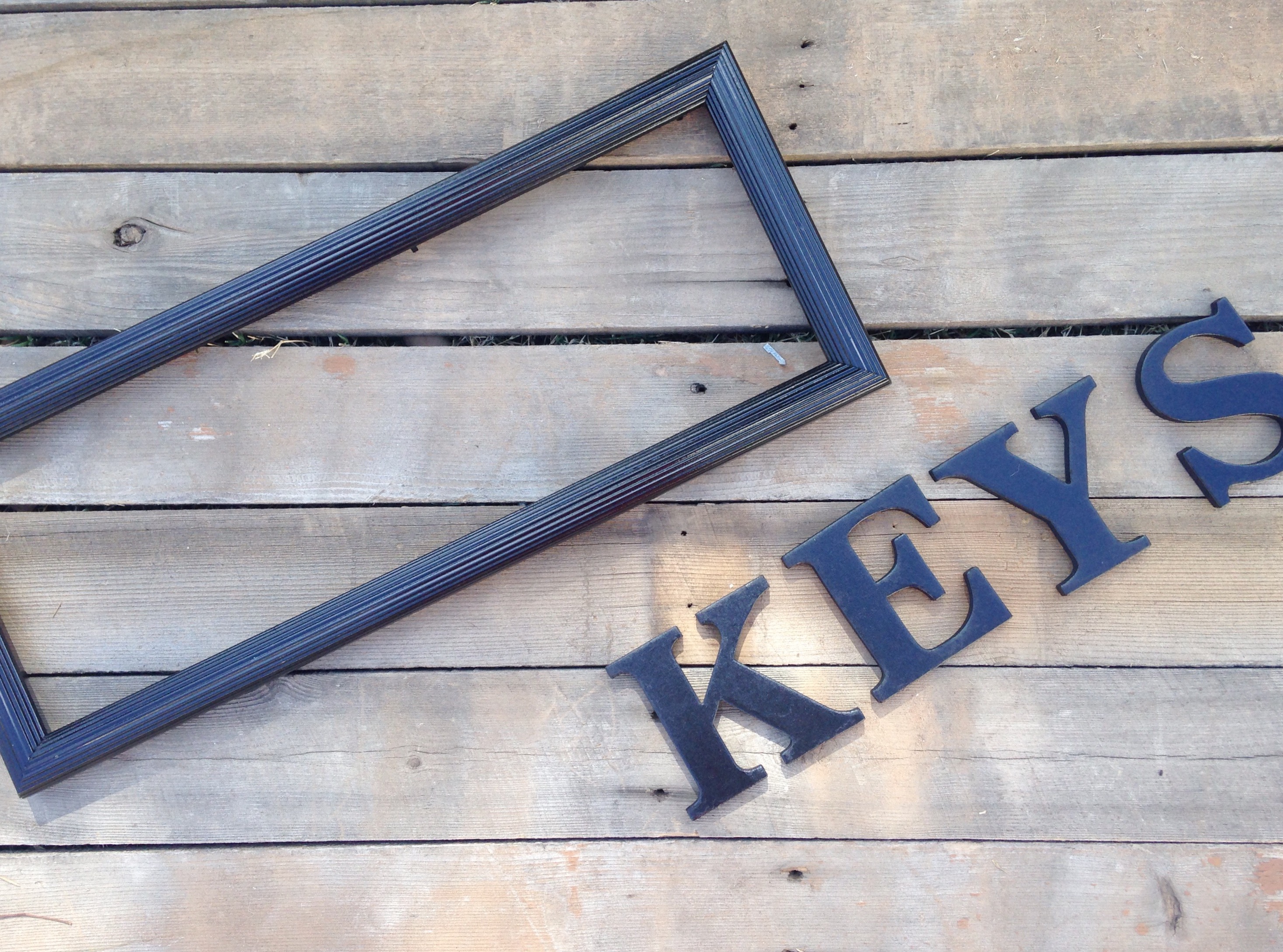 Diy Farmhouse Style Key Holder Six Clever Sisters
