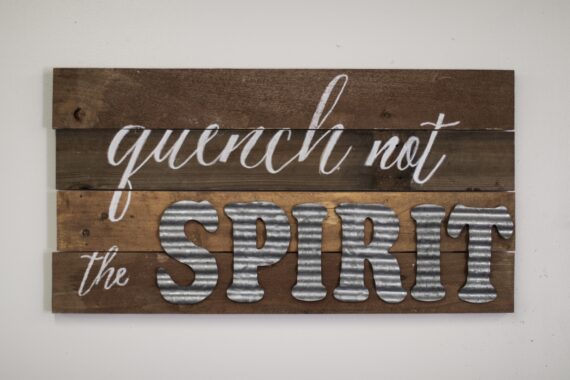 DIY Wood Sign With Galvanized Metal Letters_2 - Six Clever Sisters