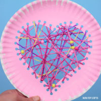 12 Heart Crafts for Kids To Make for Valentine's Day - Six Clever Sisters