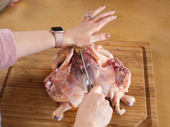 Super-Simple Flat-Roasted Chicken - Six Clever Sisters
