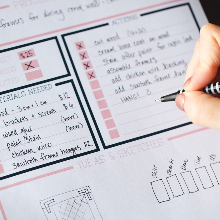 Project Planner | Free printable for your planner! - Six Clever Sisters