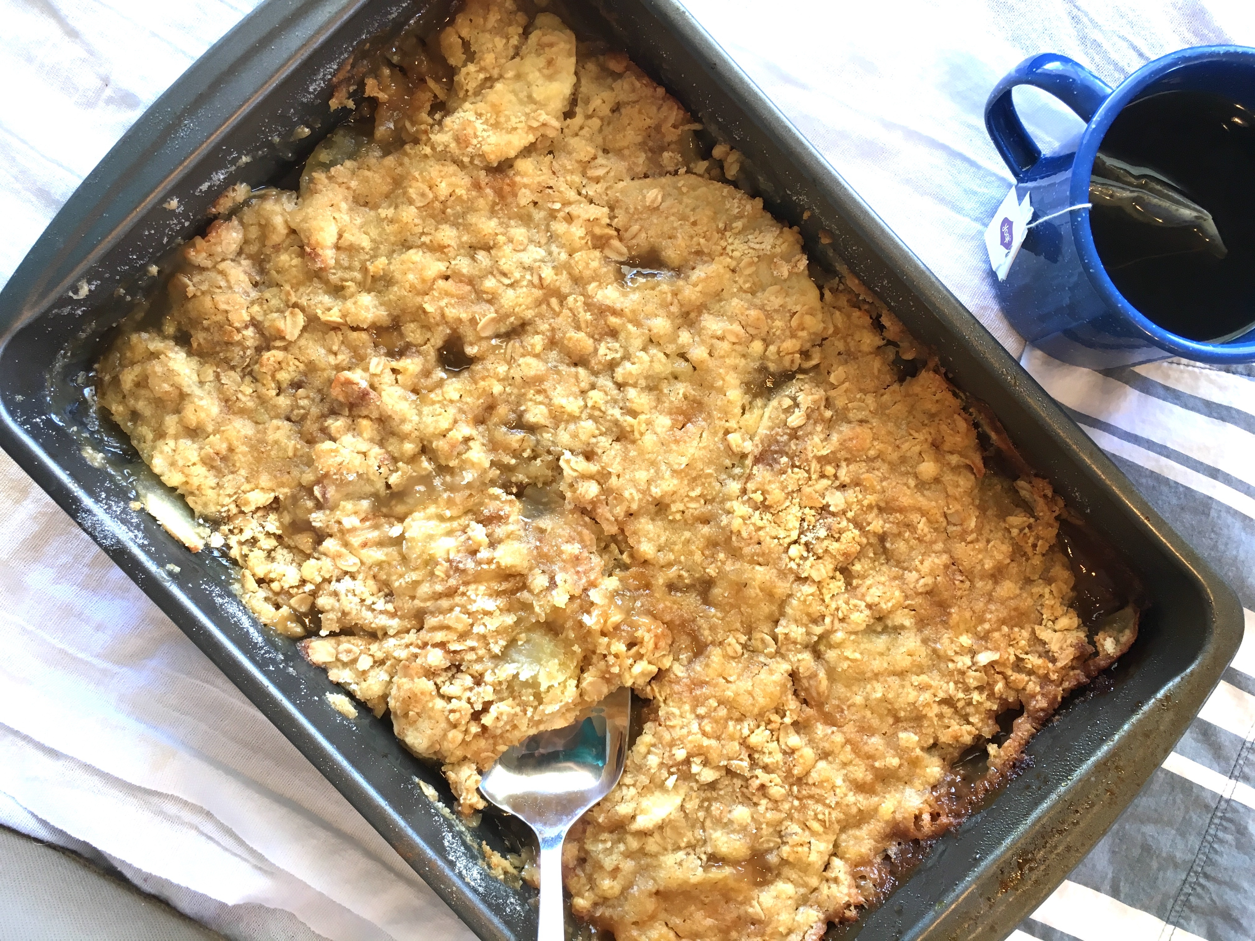 Apple Oatmeal Crisp Recipe - Six Clever Sisters