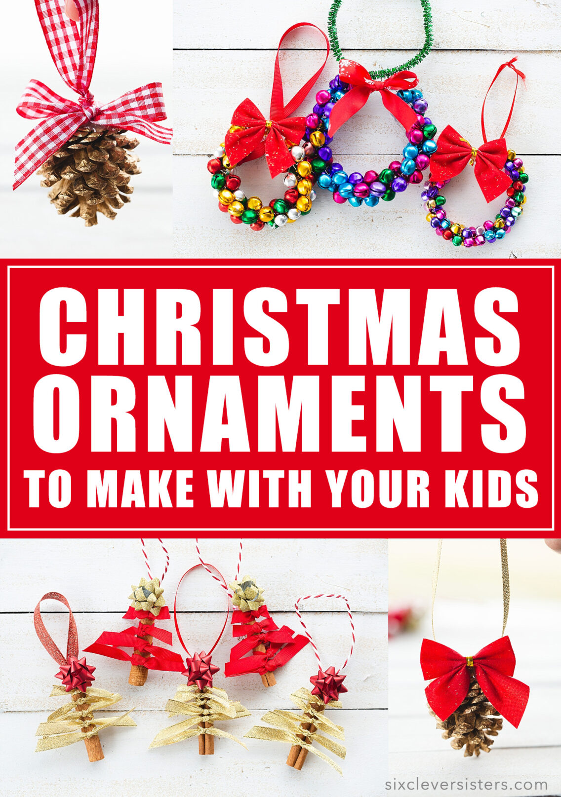 40 Easy DIY Outdoor Christmas Decorations - Six Clever Sisters