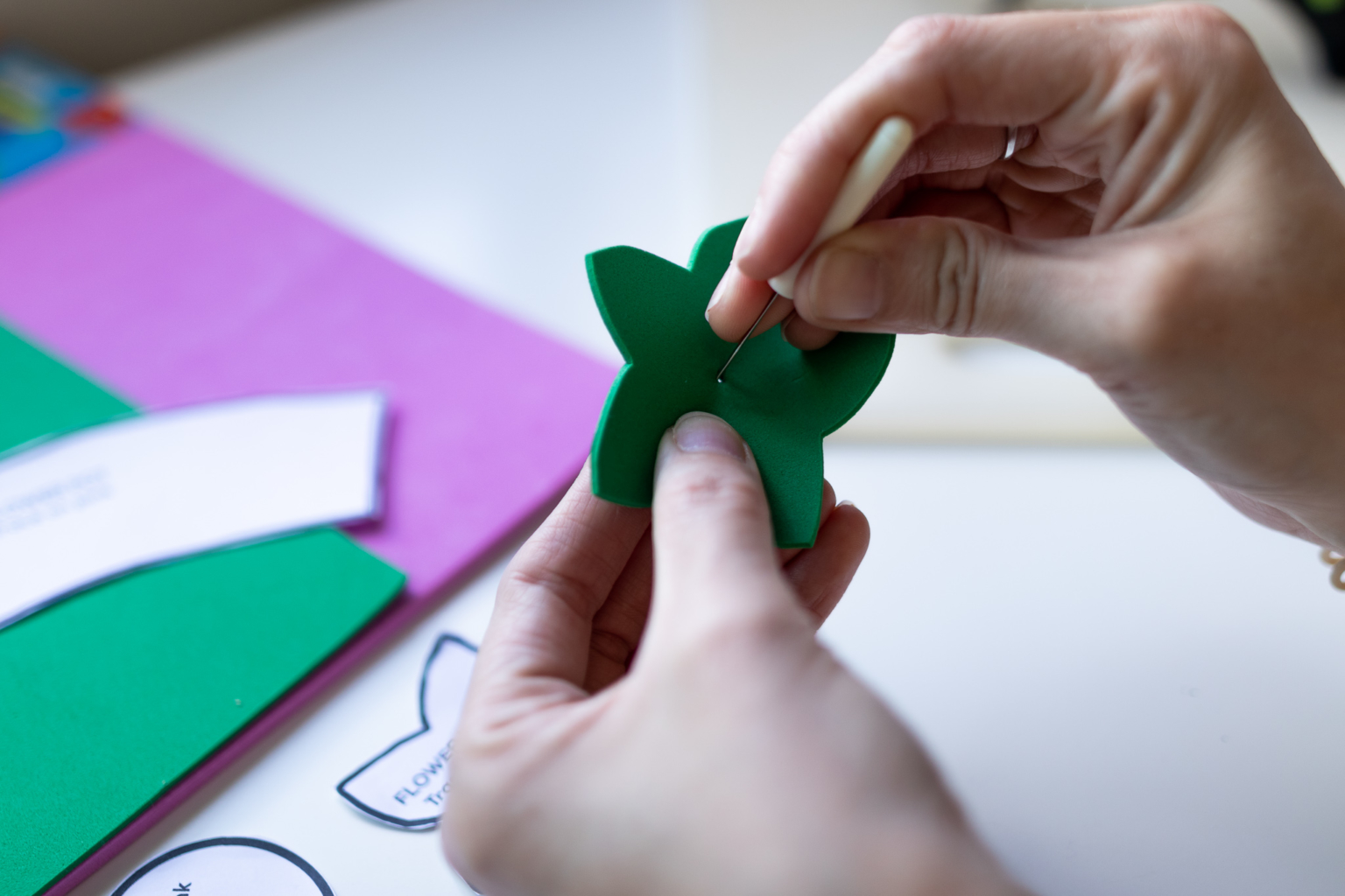 Mother's Day Flower Pot Craft for Kids - Six Clever Sisters