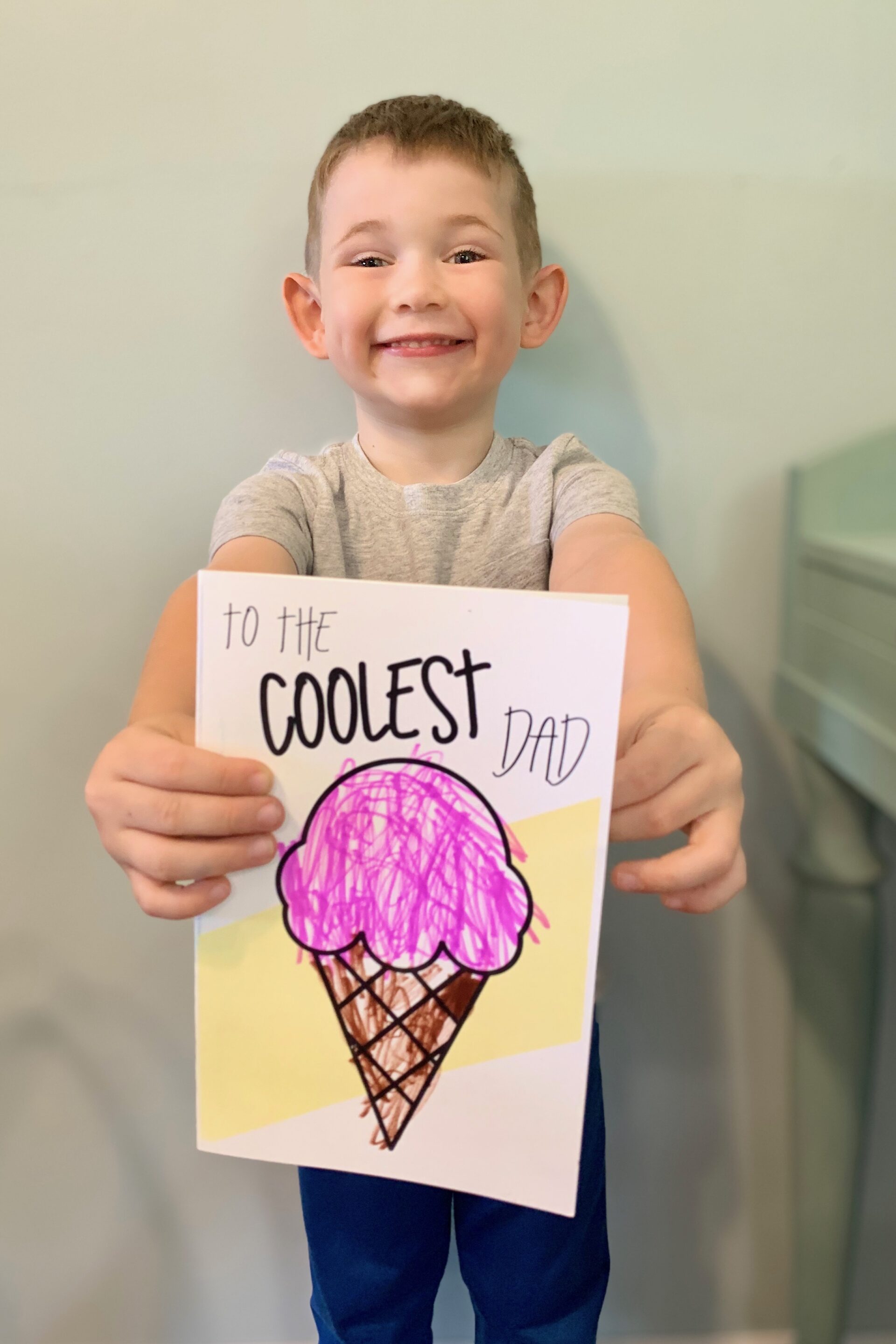 Father's Day Cards Free Printables to Color - Six Clever Sisters