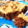 Chocolate Peanut Butter Sheet Cake - Six Clever Sisters