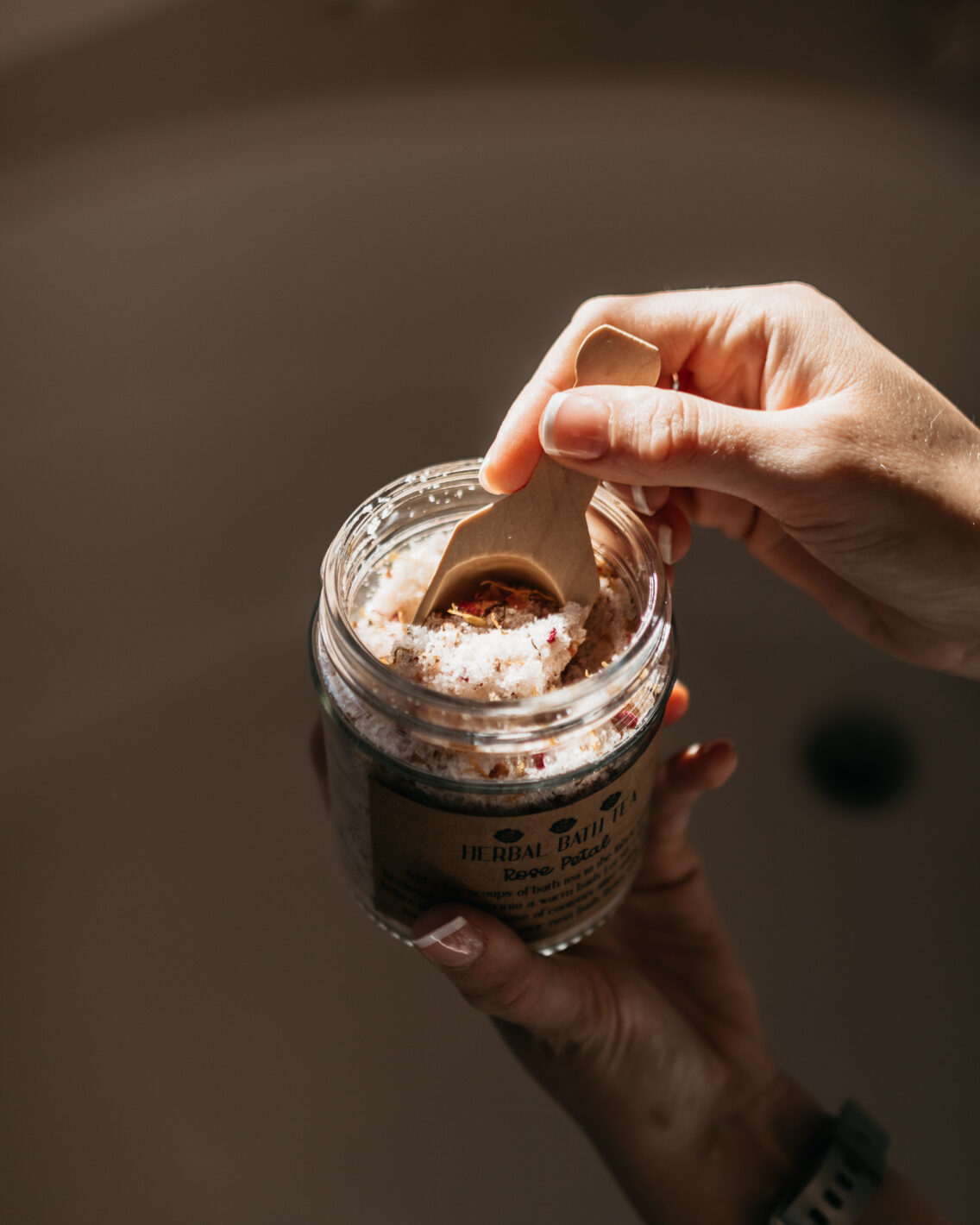 DIY Bath Tea {relax and de-stress!} - Six Clever Sisters