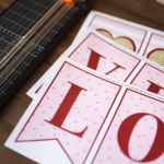 Valentines Day Banner {FREE PRINTABLE} - Six Clever Sisters