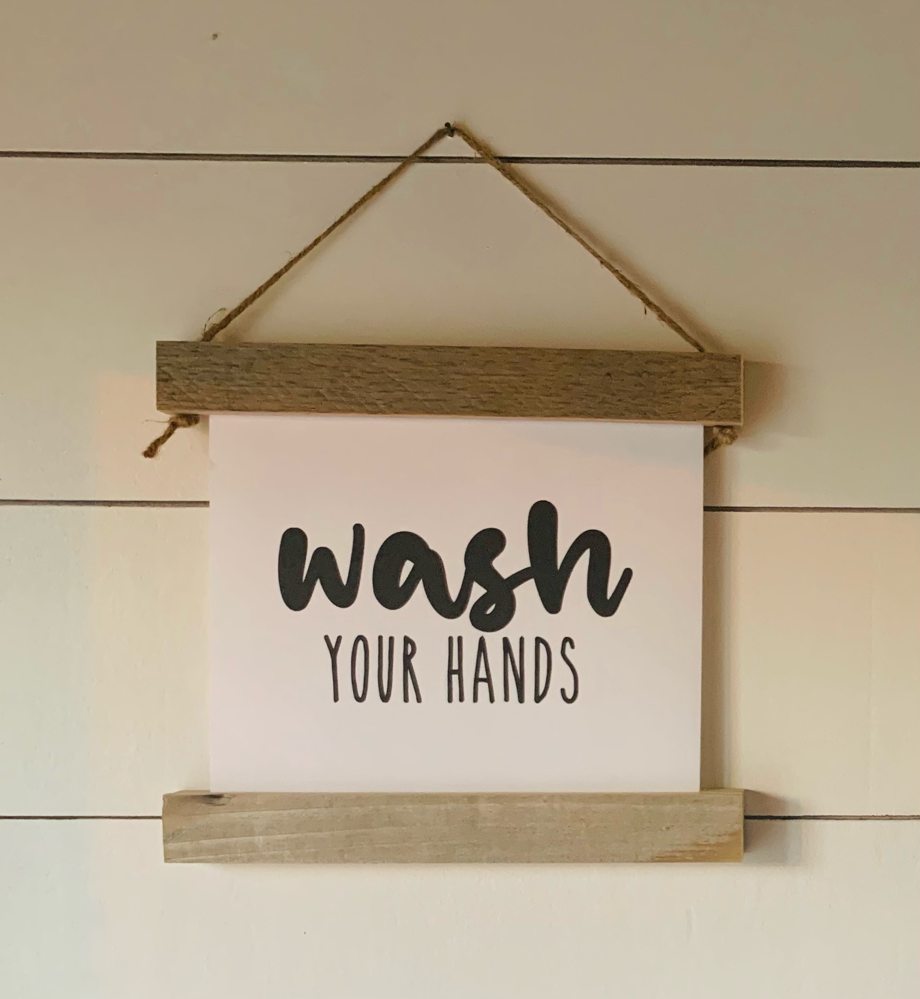 Free Farmhouse Bathroom Printables - Six Clever Sisters