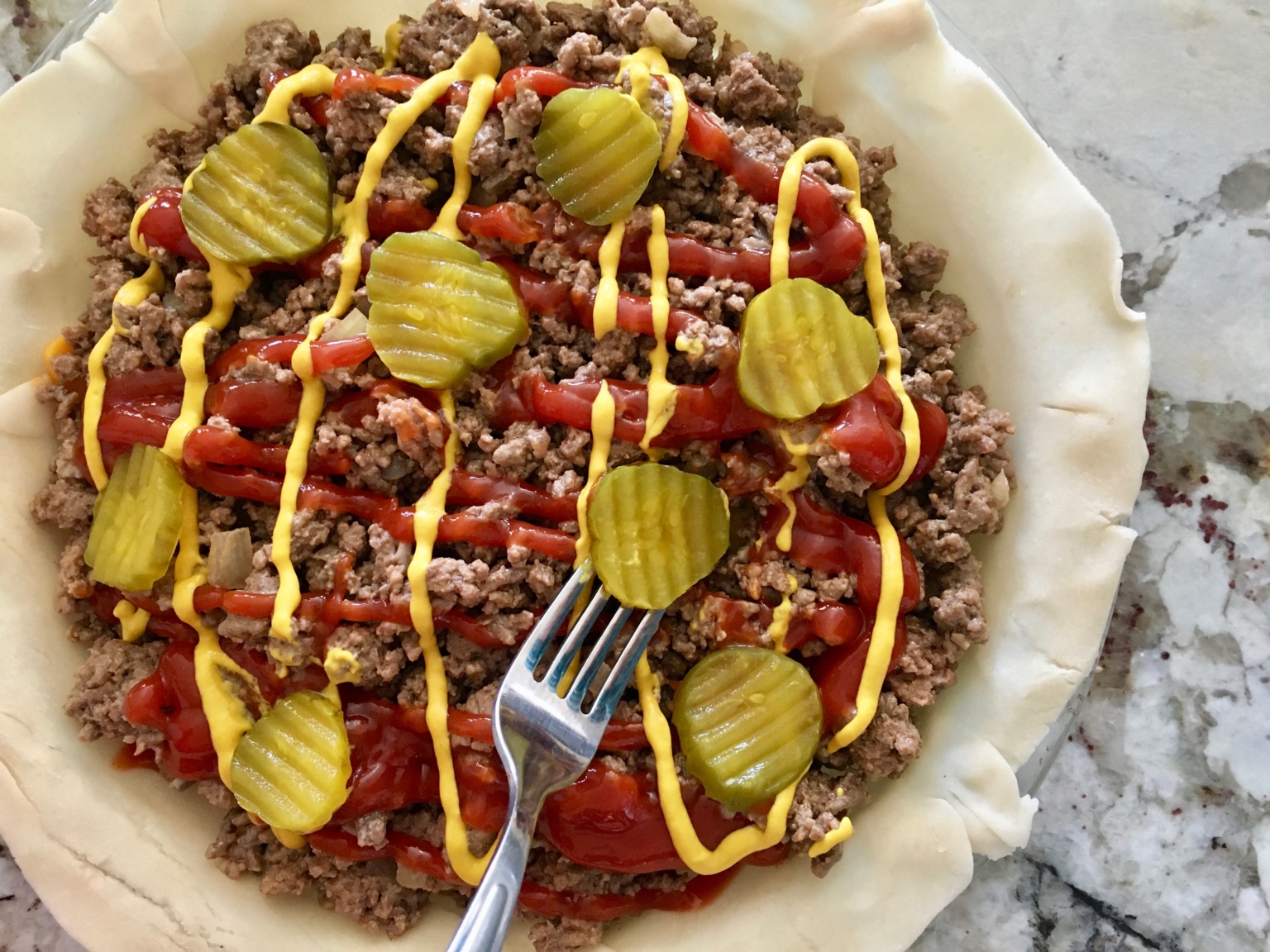 Mom’s Famous Cheeseburger Pie – Six Clever Sisters