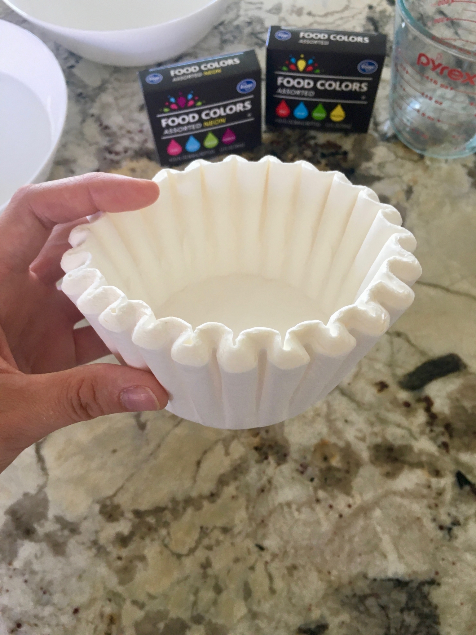 How to Dye Coffee Filters the Easy Way - Six Clever Sisters