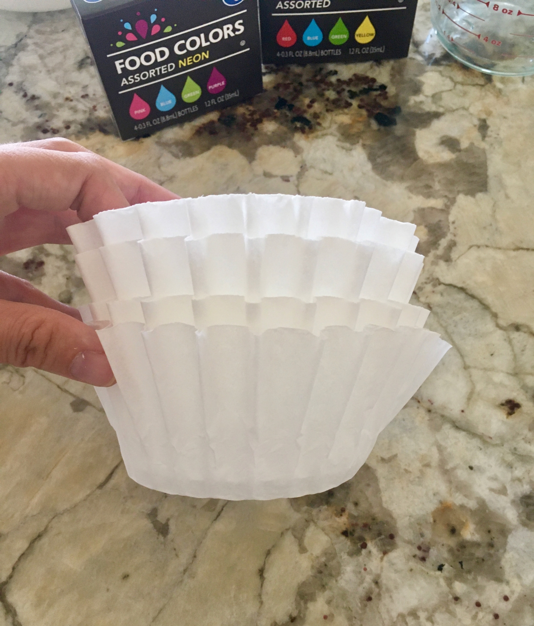 How to Dye Coffee Filters the Easy Way - Six Clever Sisters