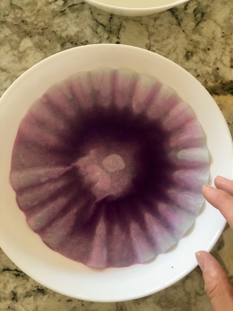 How to Dye Coffee Filters the Easy Way - Six Clever Sisters