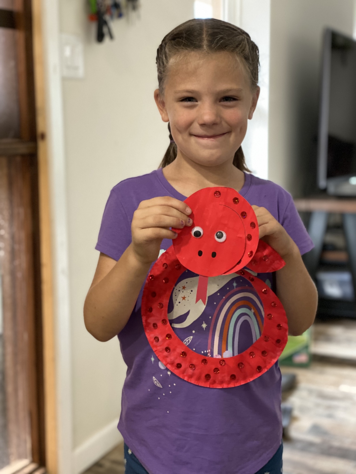 Paper Plate Snake Craft for Kids - Six Clever Sisters