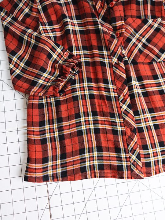 Cute & Simple Flannel Shirt Upcycle! - Six Clever Sisters