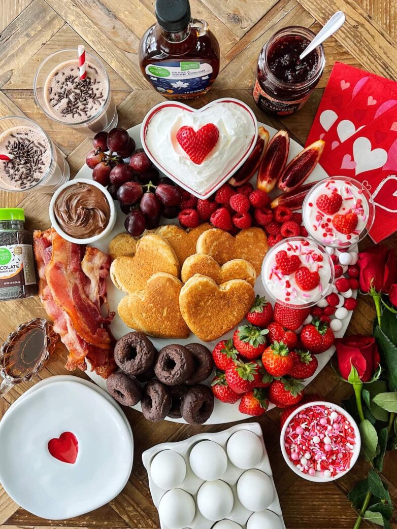Valentine's Day Ideas for Breakfast - Six Clever Sisters