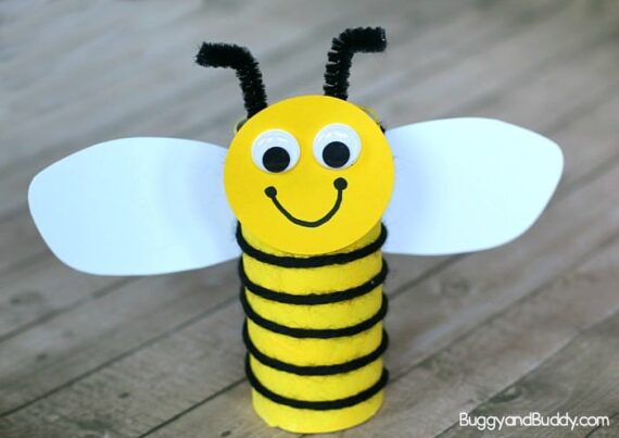 25 Bee Crafts for Kids - Six Clever Sisters