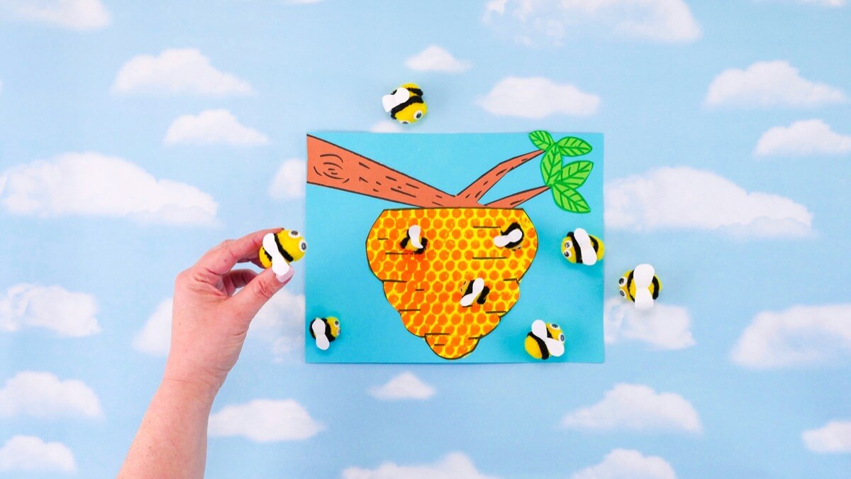 25 Bee Crafts for Kids - Six Clever Sisters