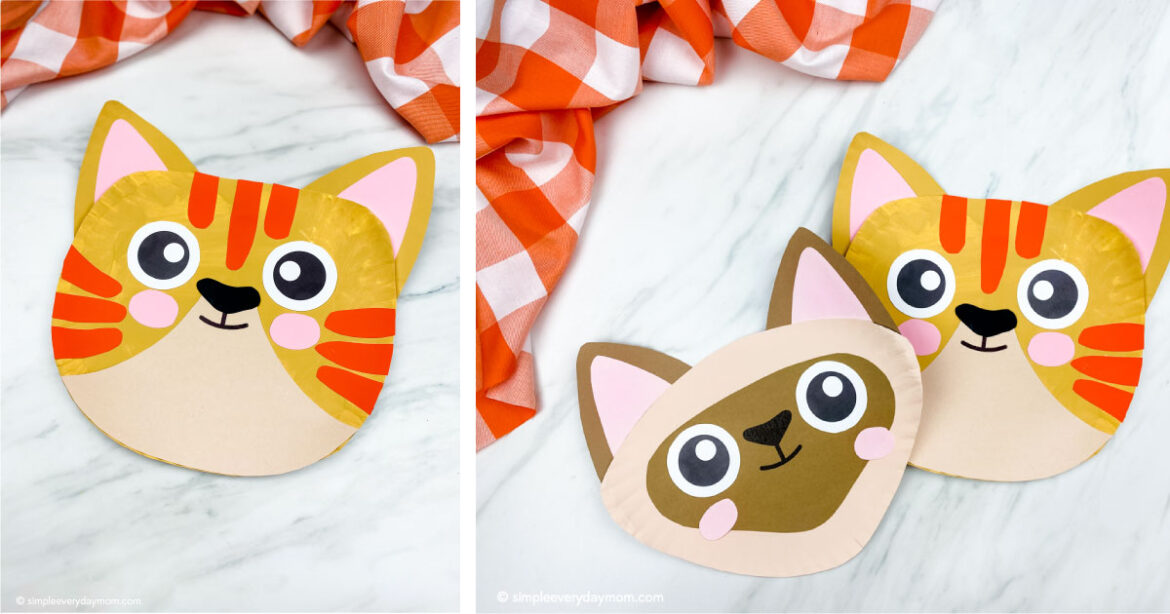 25 Cat Crafts Your Kids Will Love - Six Clever Sisters