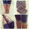 20 Stylish Knit Boot Cuff Patterns - Six Clever Sisters