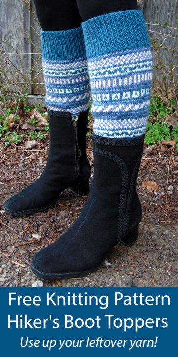 20 Stylish Knit Boot Cuff Patterns - Six Clever Sisters