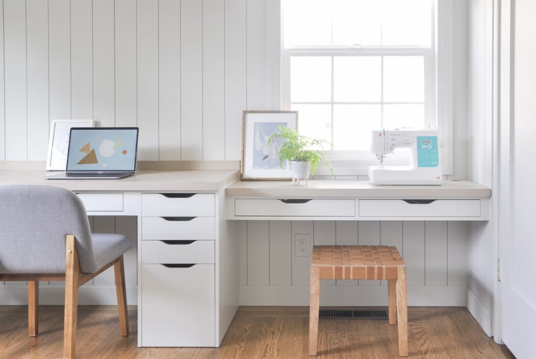Ikea Alex Drawer Desk Hacks - Six Clever Sisters