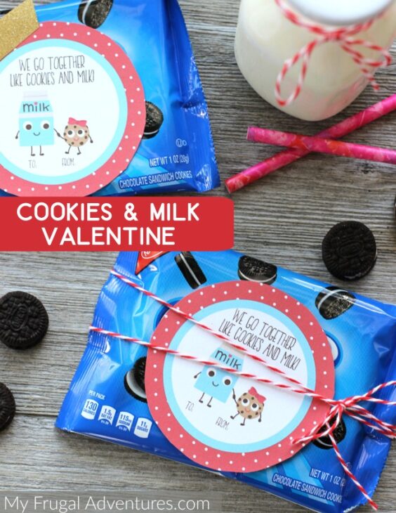 Valentine's Day Treat Tag - free printable!!! - Six Clever Sisters