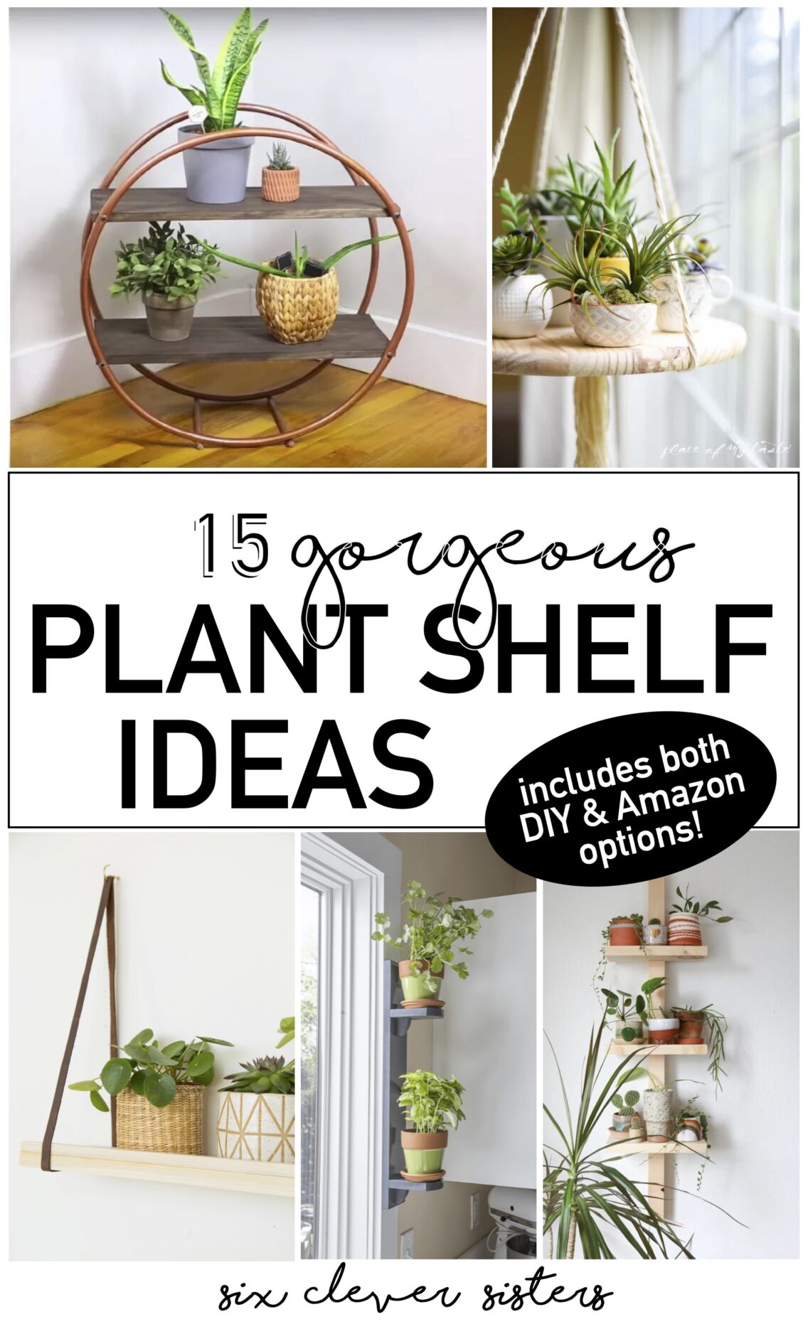15 Stunning Plant Shelf Ideas That Will Make Your Home Look Greener ...