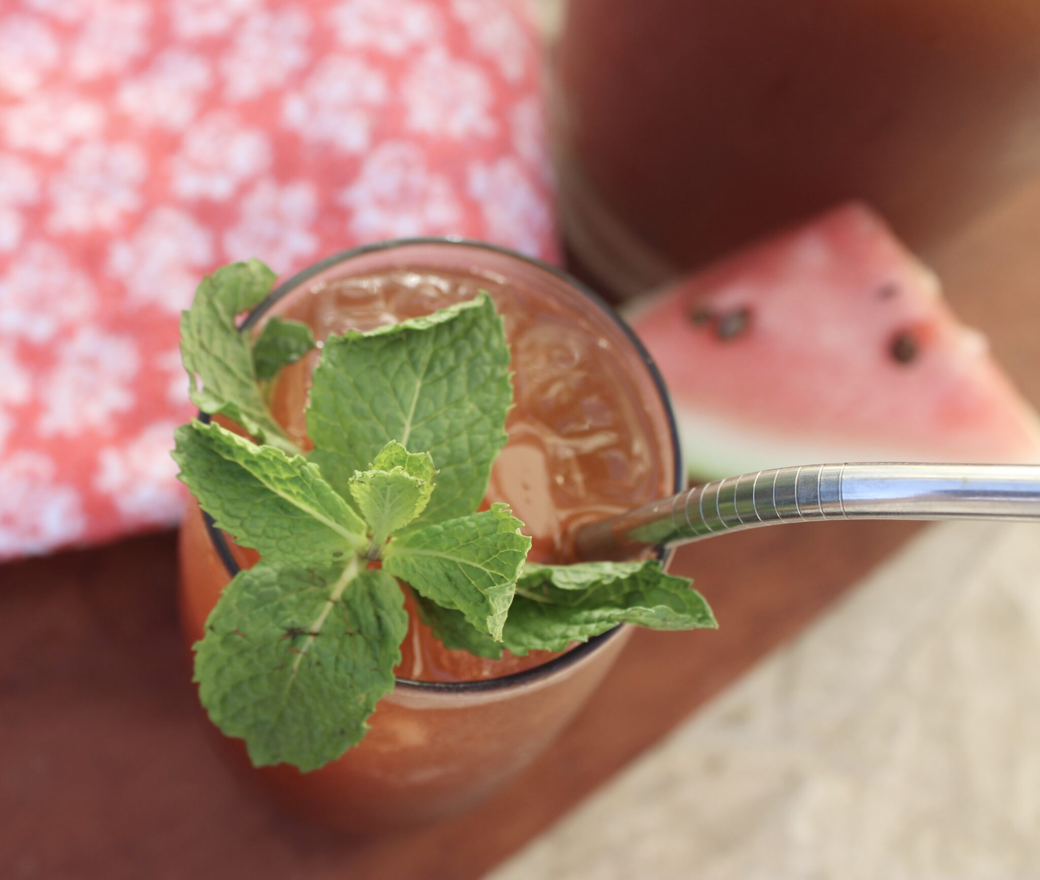Watermelon Mint Iced Tea Chick Fil A Copycat Recipe - Six Clever Sisters