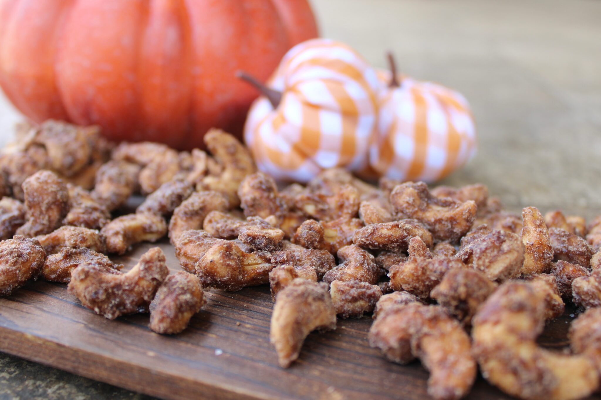 Easy Pumpkin Spice Candied Nuts – Six Clever Sisters