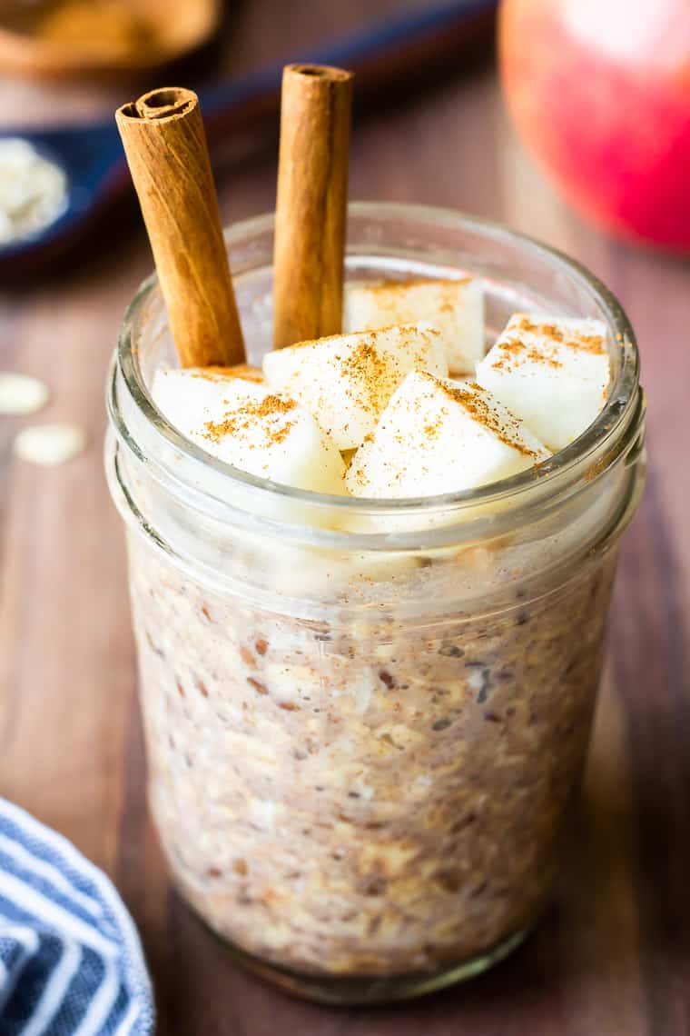 12 Overnight Oats Recipes for Fall! - Six Clever Sisters