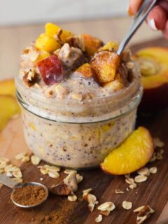 12 Overnight Oats Recipes for Fall! - Six Clever Sisters