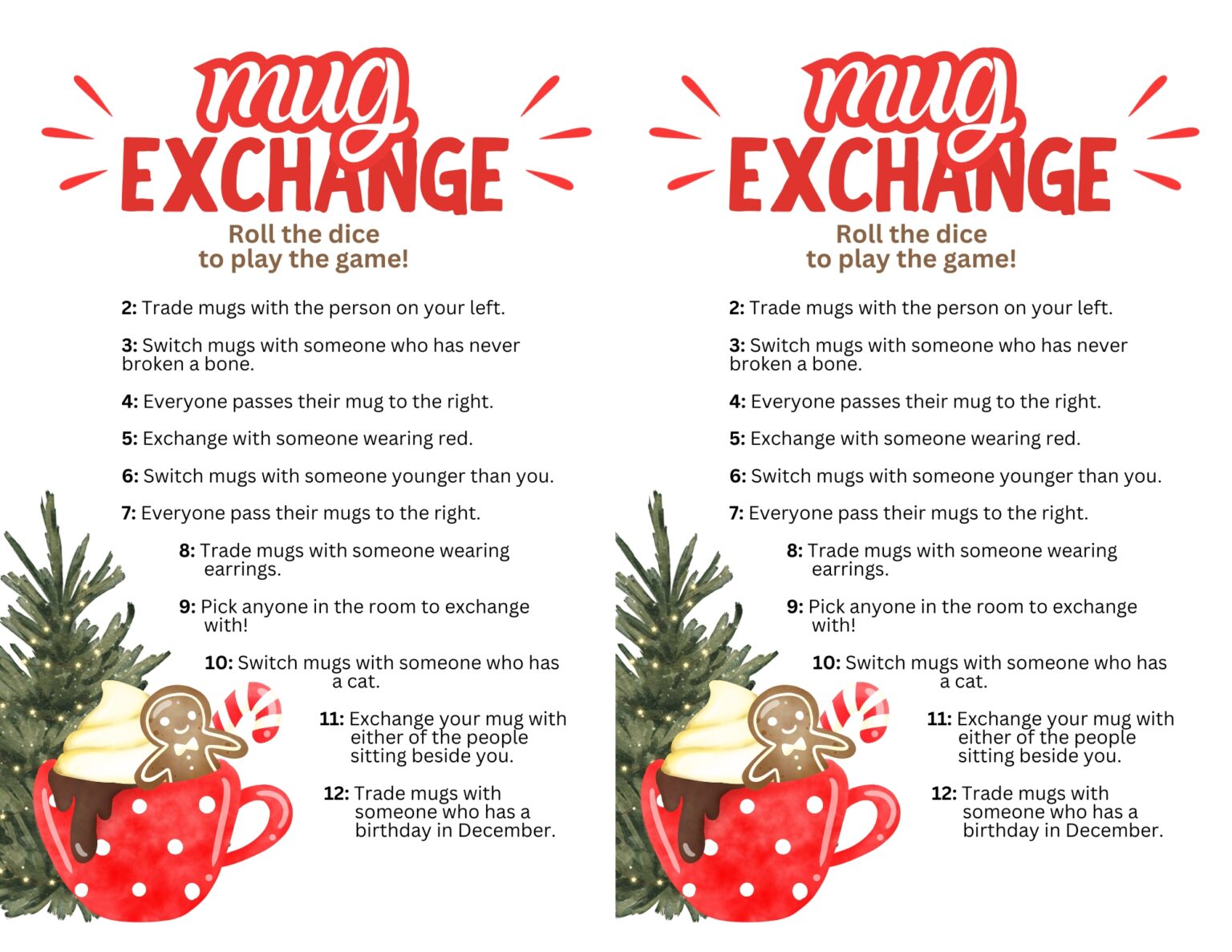 Mug Exchange – Six Clever Sisters
