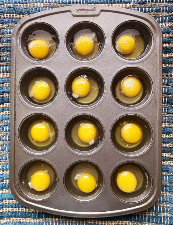 The Most Simple Oven-Baked Eggs - Six Clever Sisters