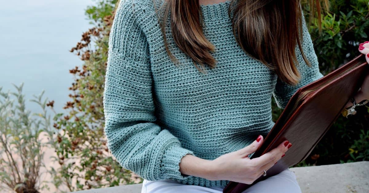 30 Free Crochet Sweater Patterns - Six Clever Sisters