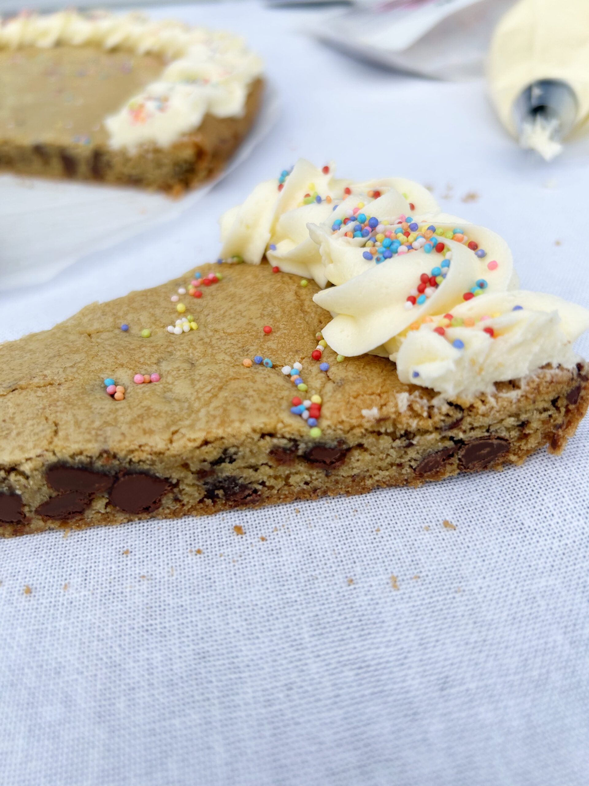 Great American Cookie Cake Copycat Recipe - Six Clever Sisters