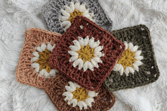 Free Granny Square Patterns - Six Clever Sisters