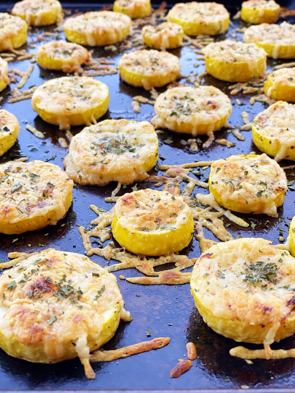 3 Ingredient Roasted Yellow Squash Recipe - Six Clever Sisters