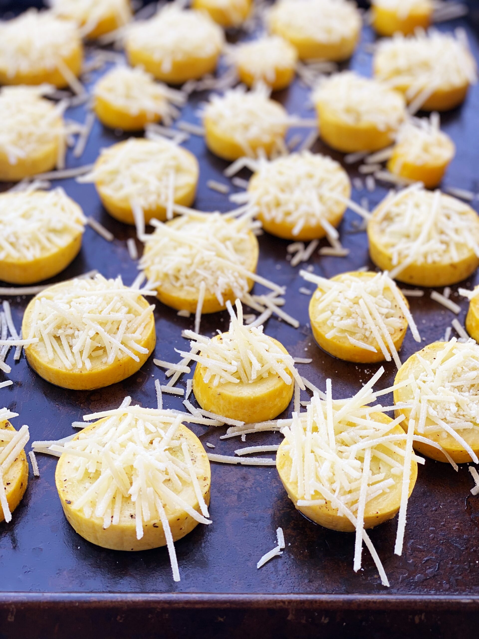 3 Ingredient Roasted Yellow Squash Recipe - Six Clever Sisters